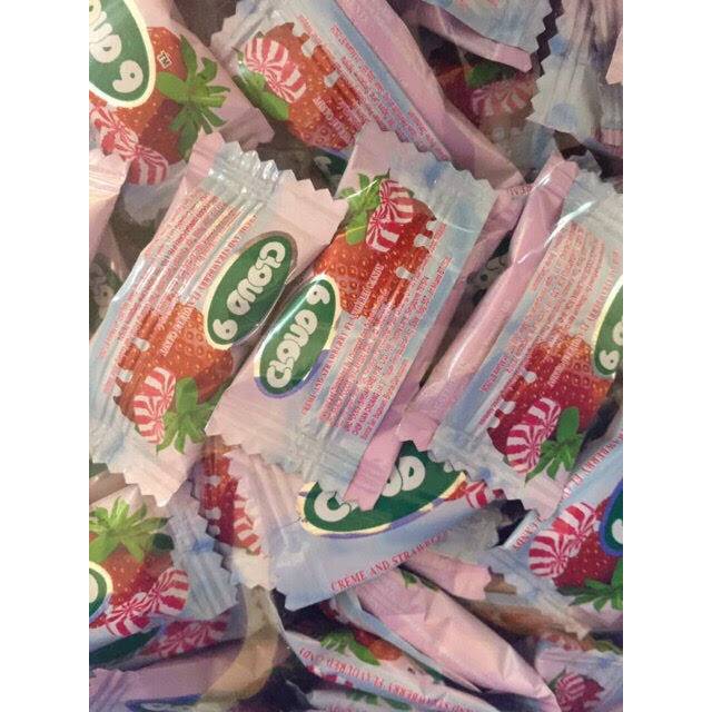 Cloud9 Strawberry Candy Gula-gula Stawberi 50pcs | Shopee Malaysia
