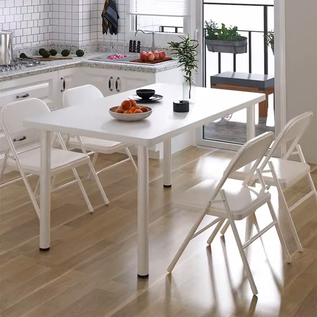 ⚡️LIKE BUG⚡️Mino Dinning Table with 4 Chair / Simple Medium Dining ...