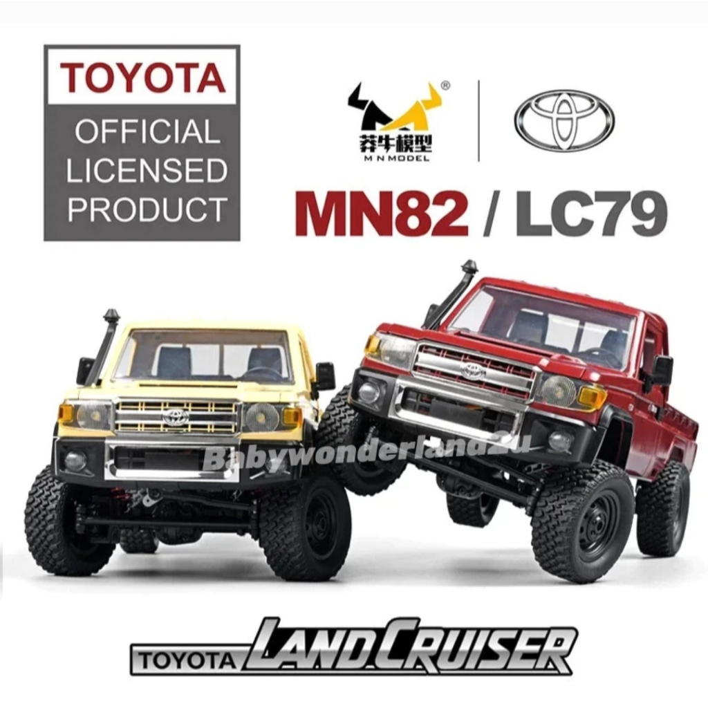 RC MN82 LC79 1:12 Scale MN Model RC Car 2.4G 4WD Off-Road RTR Remote ...