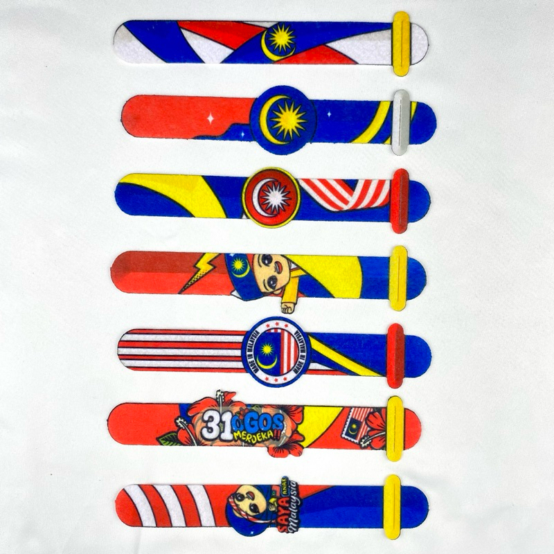𝐋𝐀𝐃𝐘𝐑𝐀 𝐎𝐅𝐅𝐈𝐂𝐈𝐀𝐋 WRISTBAND FELT MERDEKA JAM TANGAN FELT MALAYSIA ...