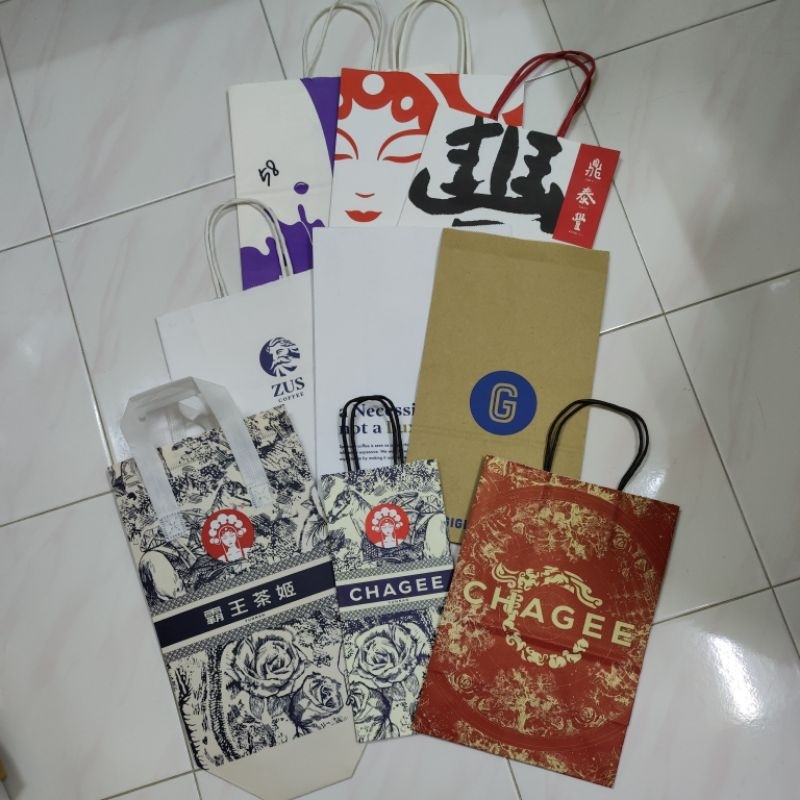 (USED) Paper Bags / Shopping Bag / Gift Bag | Shopee Malaysia