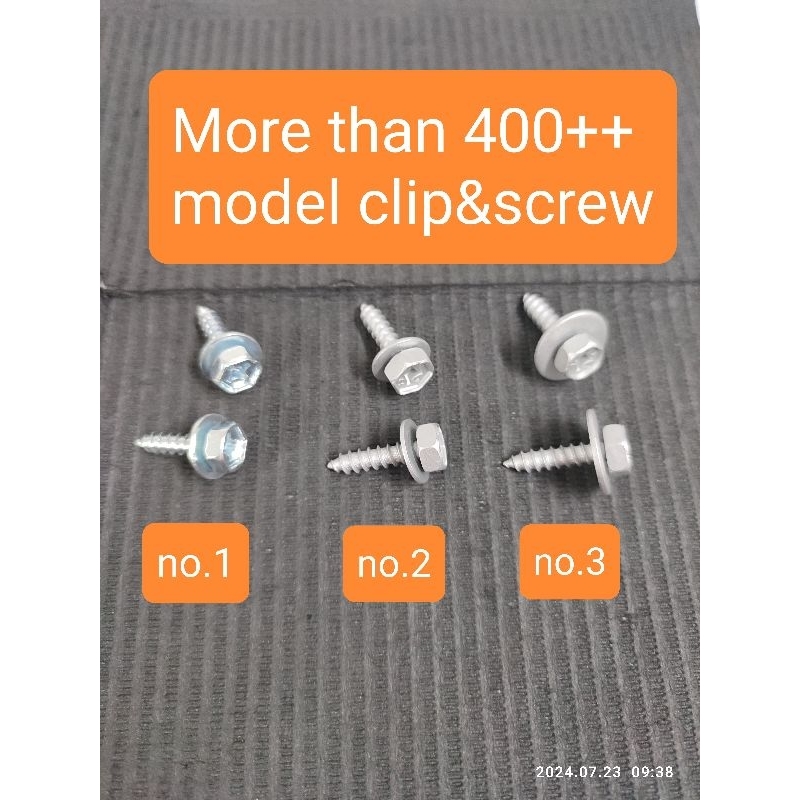 toyota head lamp screw (10pcs) | Shopee Malaysia