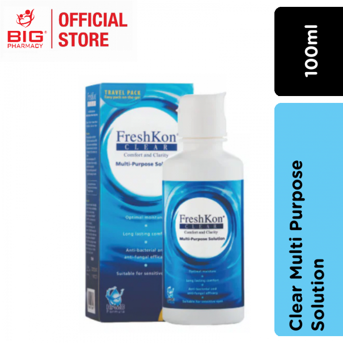 Freshkon Clear Multi Purpose Solution 100ml | Shopee Malaysia