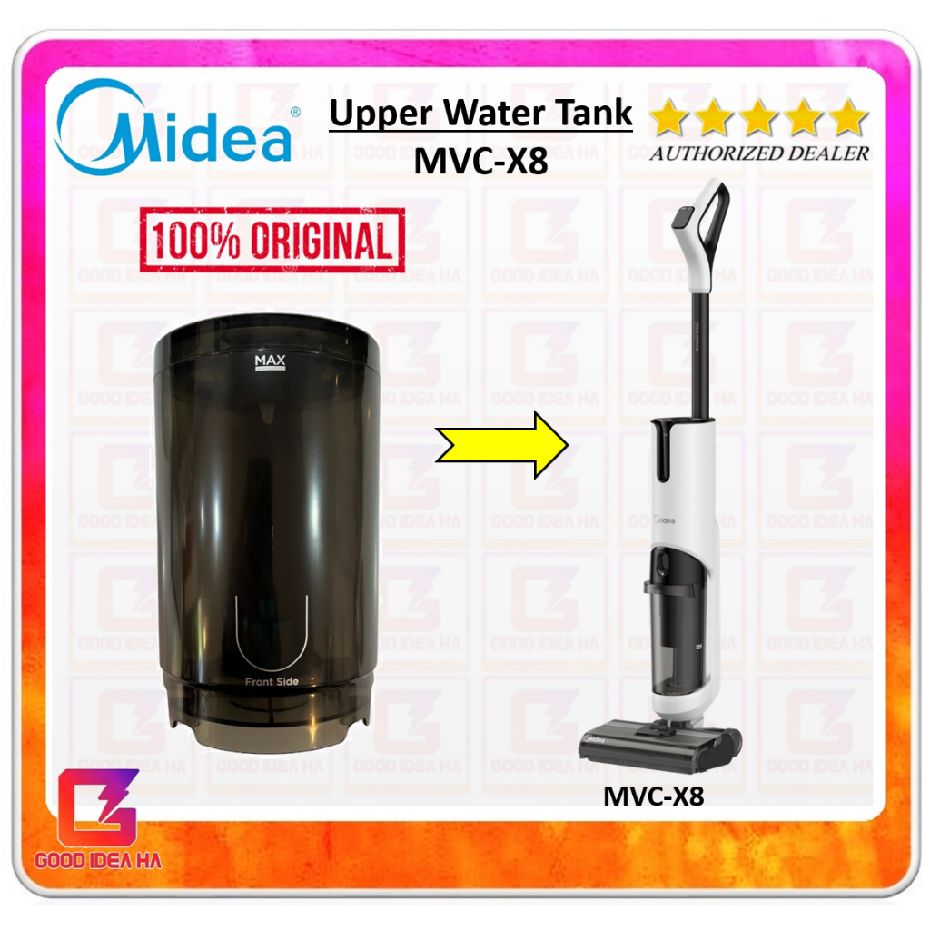 【ACCESSORIES】ORIGINAL MIDEA UPPER WATER TANK FOR MODEL MVC-X8 | Shopee ...