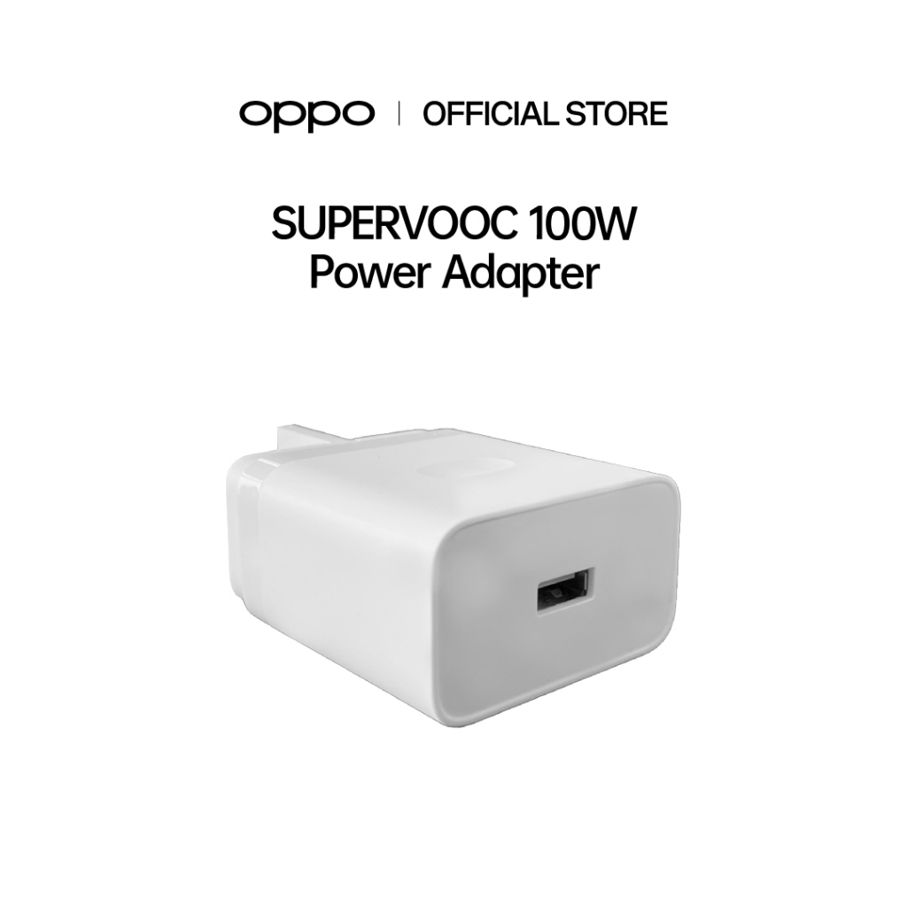 OPPO SUPERVOOC 100W Power Adapter | Shopee Malaysia