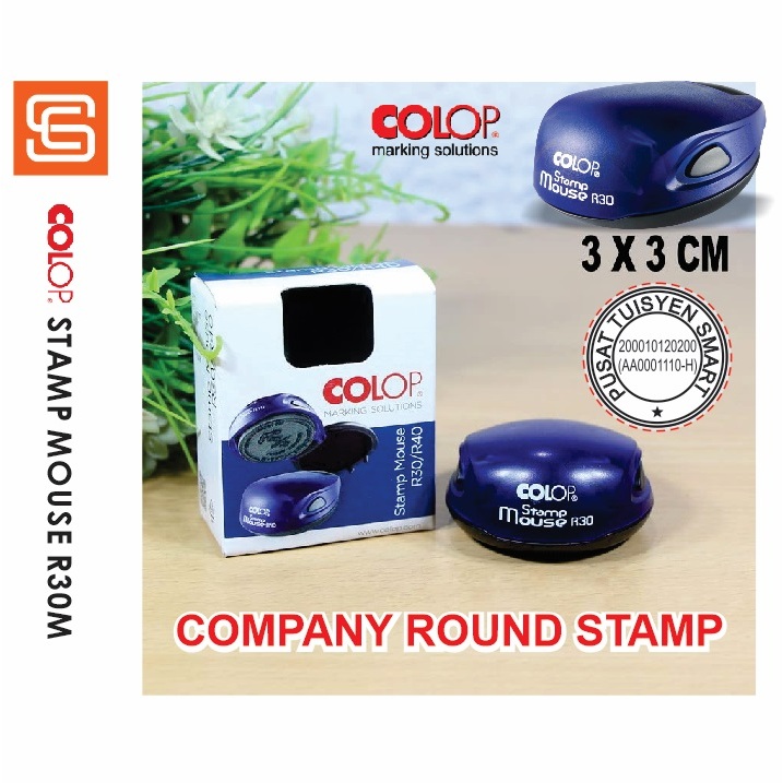 R30M COMPANY BUSINESS ROUND COP | COP BULAT SYARIKAT | Shopee Malaysia