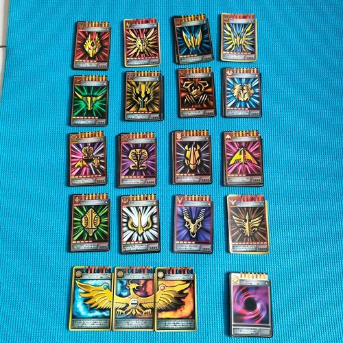 28/6 DX advent card kamen rider ryuki card ouja femme tiger raia zolda ...