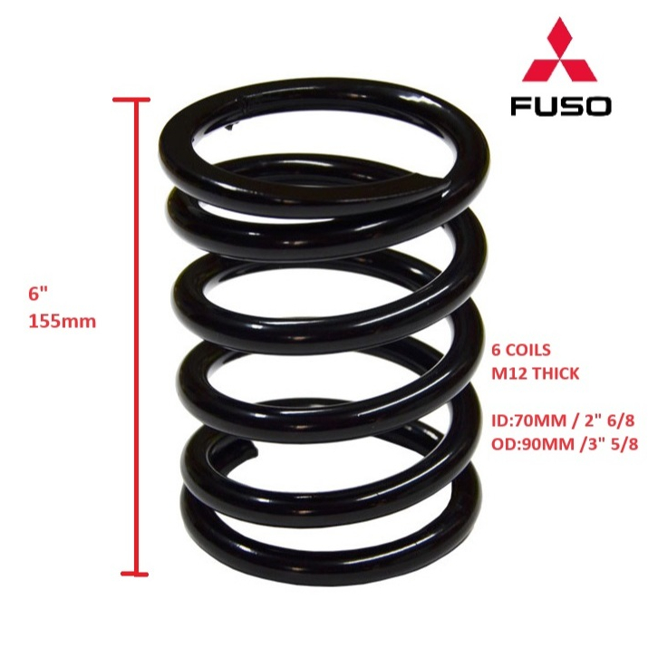 FUSO FV418 REAR CABIN COIL SPRING | Shopee Malaysia