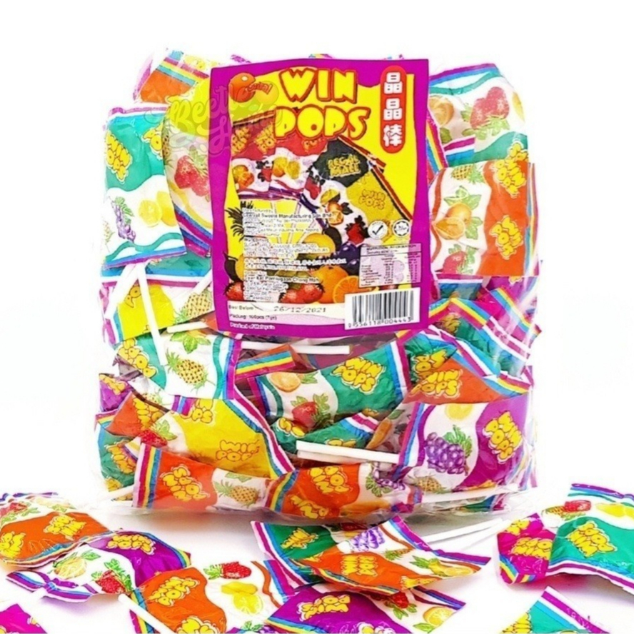 100PCS WIN POPS LOLLIPOP [HALAL] | Shopee Malaysia