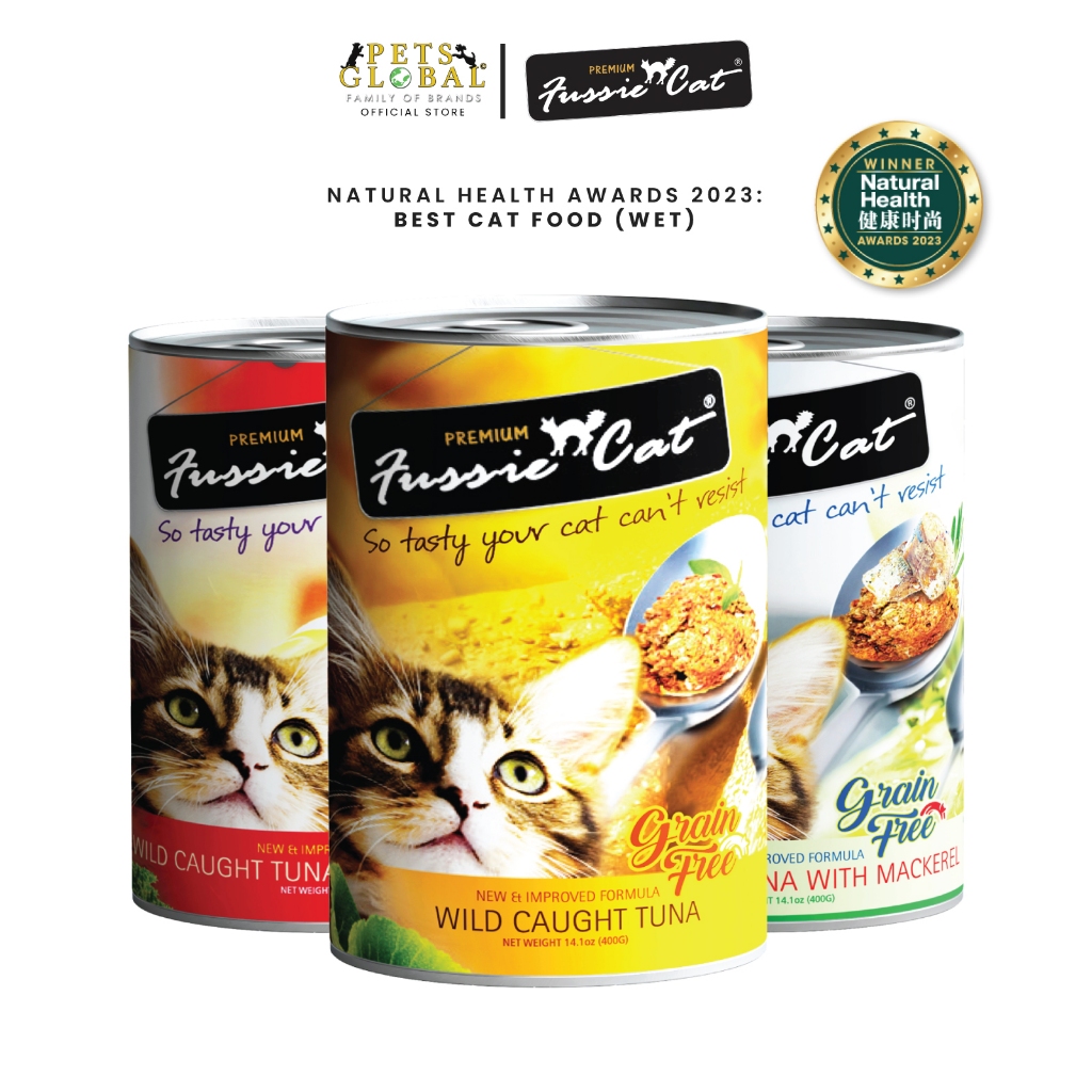 Fussie Cat Wild Caught Tuna Series/ Makanan Kucing Basah Siri Tuna ...