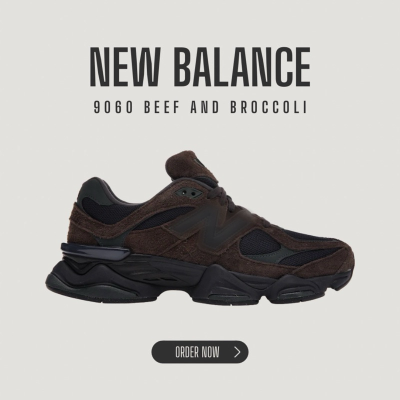 New Balance 9060 Beef and Broccoli U9060OUT Sneakers Shoes | Shopee ...