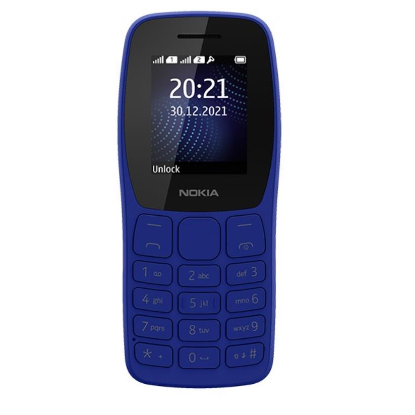 HP New Nokia 105 2022 1.77-inch dual SIM button mobile phone in stock ...
