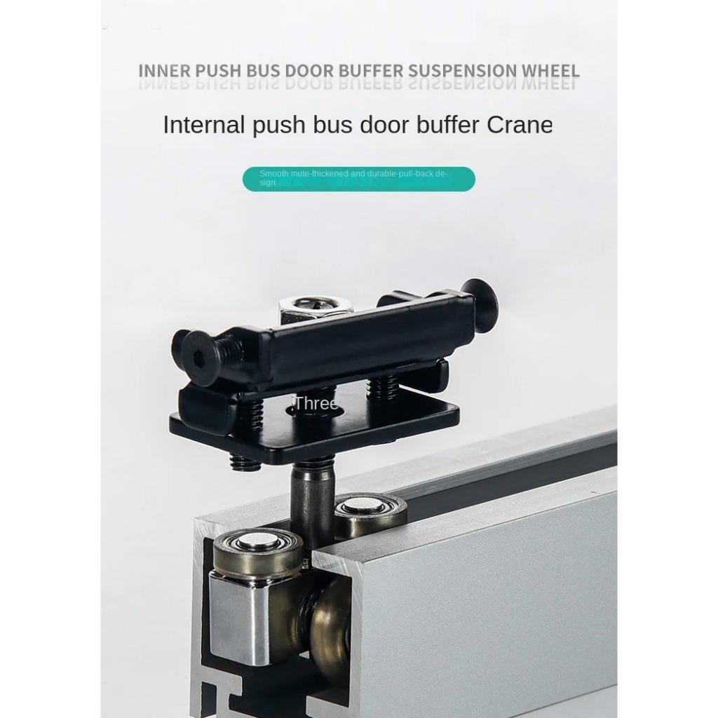 Bus Door Slide Rail Inner Push Sliding Door Buffer Hanging Wheel Office ...