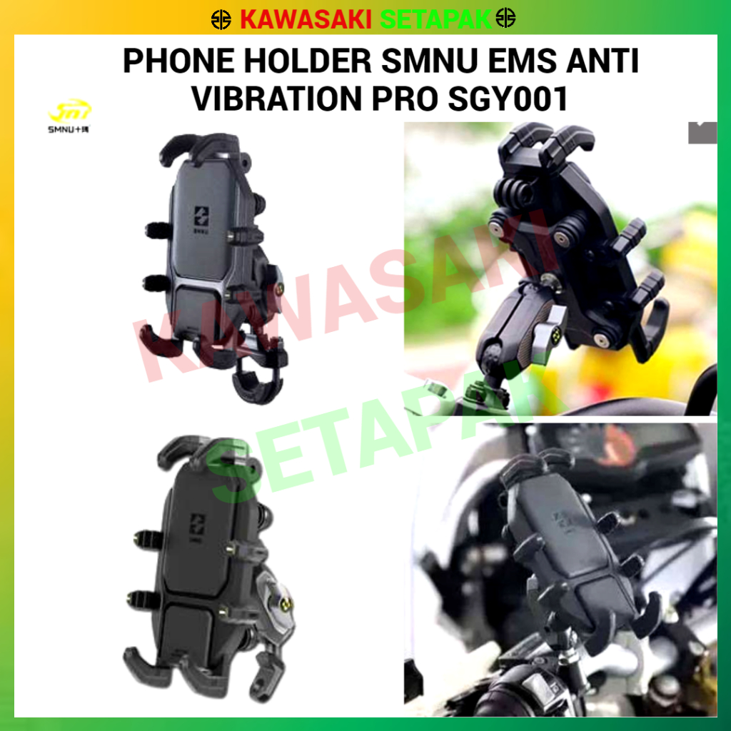 PHONE HOLDER SMNU EMS ANTI VIBRATION PRO SGY001 (HANDLE/MIRROR ...