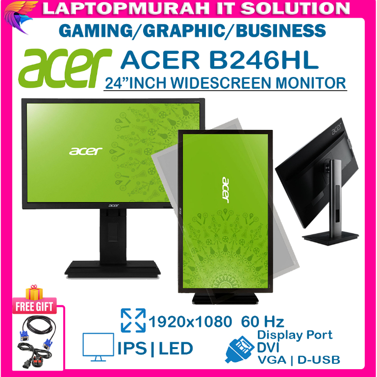 ACER / DELL / HP / LENOVO / LG / VIEWSONIC / IPS / TFT / TN / LED / LCD ...