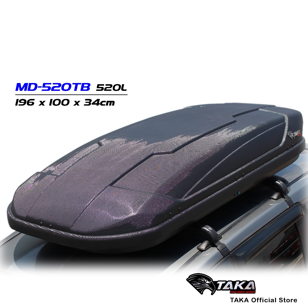 TAKA MD-520TB Bubble Design Car Roof Box [Special Edition] [XXL Size ...