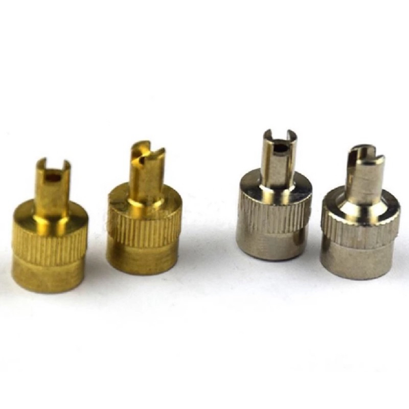 Copper Slotted Head Valve Stem Cap Car Motorcycle Valve Wheel Tire ...