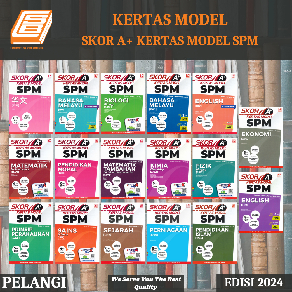 [SBCB] Kertas Model : Skor A+ Kertas Model SPM (Pelangi) | Shopee Malaysia