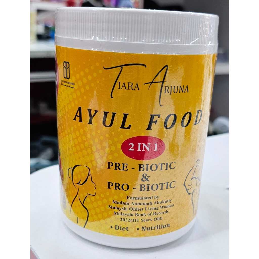 BEST TIARA ARJUNA AYUL FOOD 500G 2IN1 PRE AND PRO BIOTIC | Shopee Malaysia
