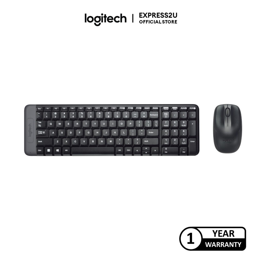 LOGITECH MK215 | MK220 WIRELESS KEYBOARD AND MOUSE COMBO | Shopee Malaysia