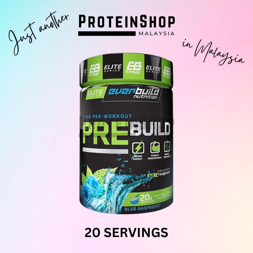 Everbuild Nutrition PRE BUILD (20 Servings) - 600g | Shopee Malaysia