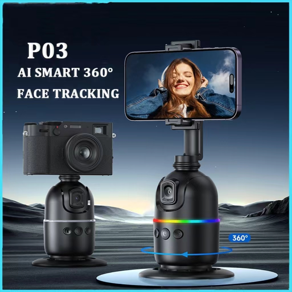 Gimbal Auto 360°rotation Face Tracking Phone Selfie Stick Anti-shake ...