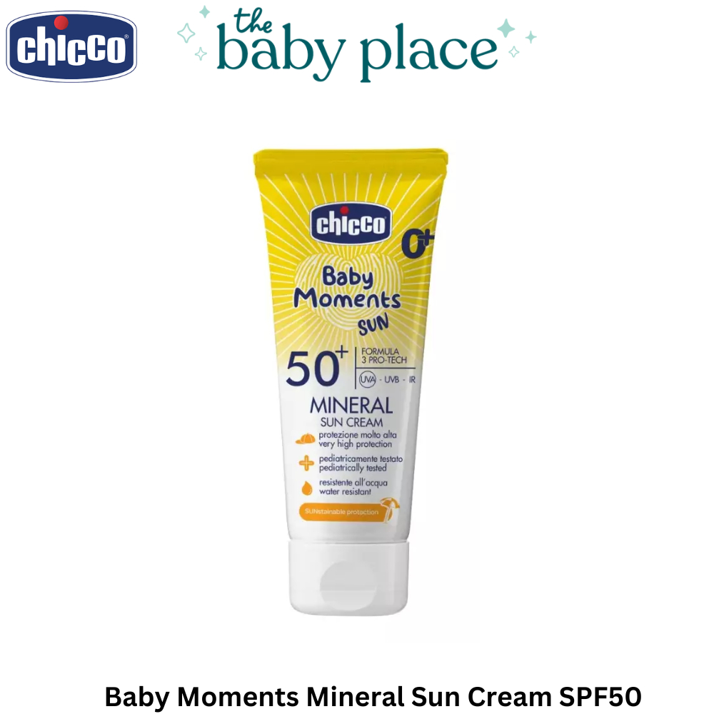 Chicco Baby Moments Mineral Sun Cream SPF50 (75ML) | Shopee Malaysia
