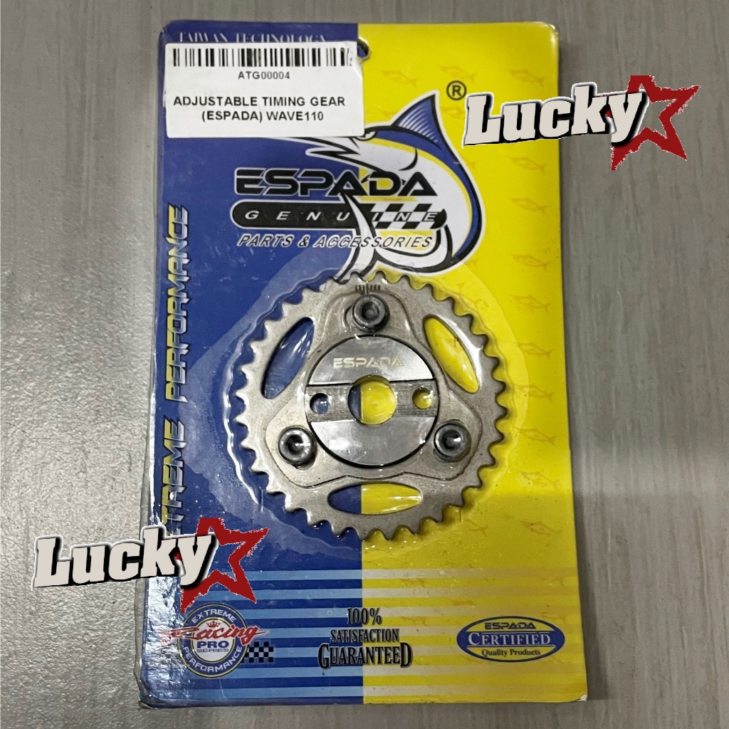 HONDA WAVE110 DASH110 V1 ESPADA RACING ADJUSTABLE TIMING GEAR 32T ...