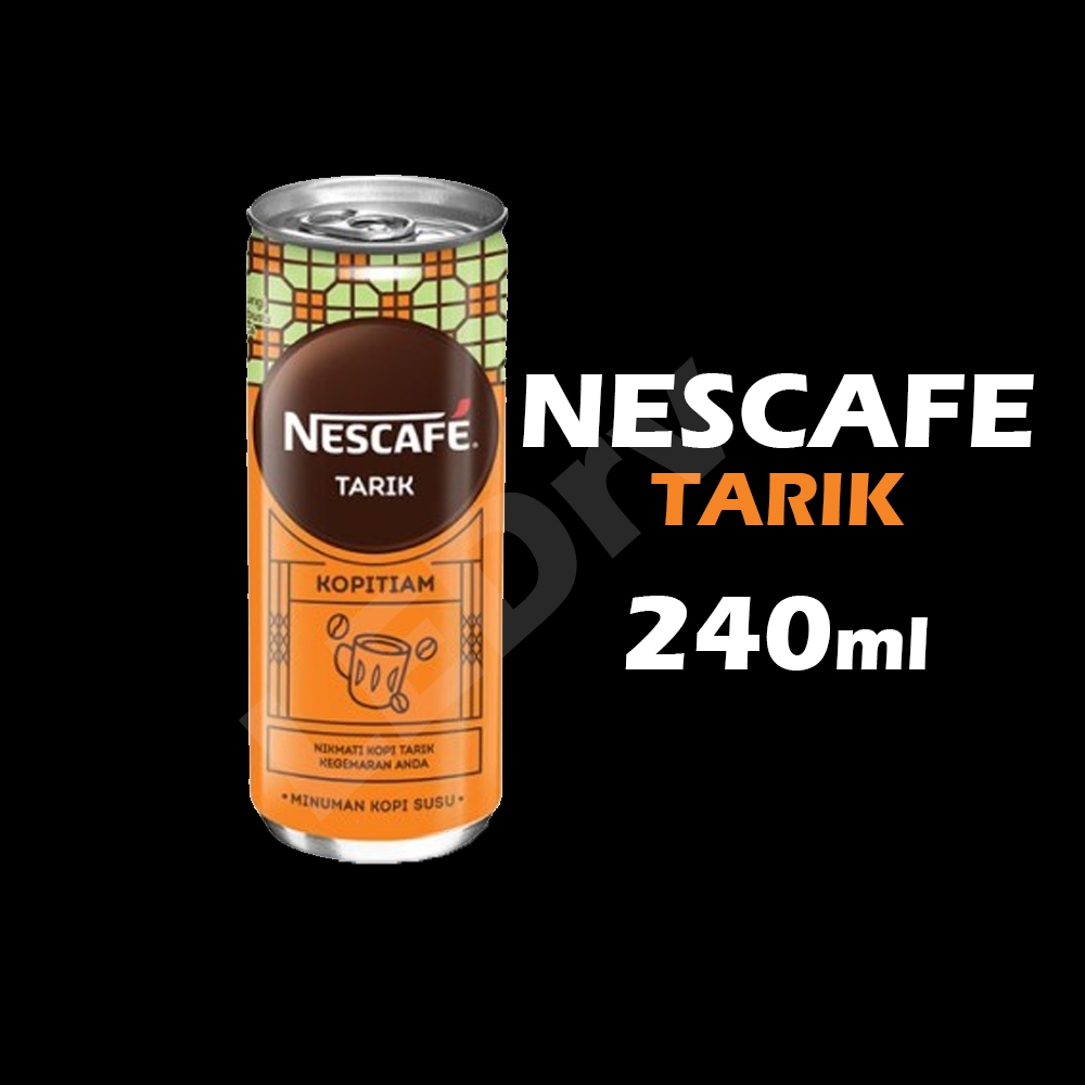 Nescafe Kopi Tarik coffe milk 240ml soft drink Flavour coke tin can ...