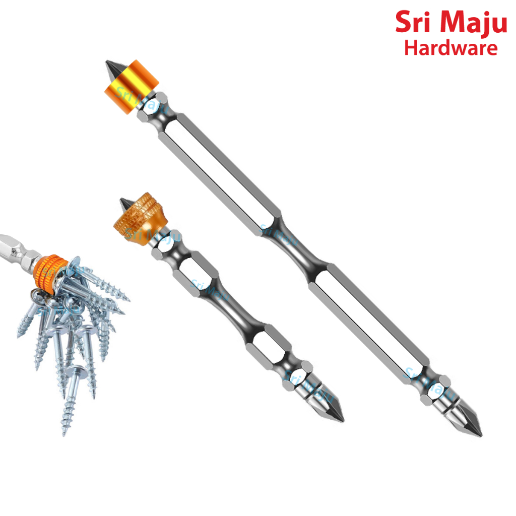 MAJU Magnet Coil PH2 Screw Bit 65mm 110mm Hex Shank Philips Head for ...