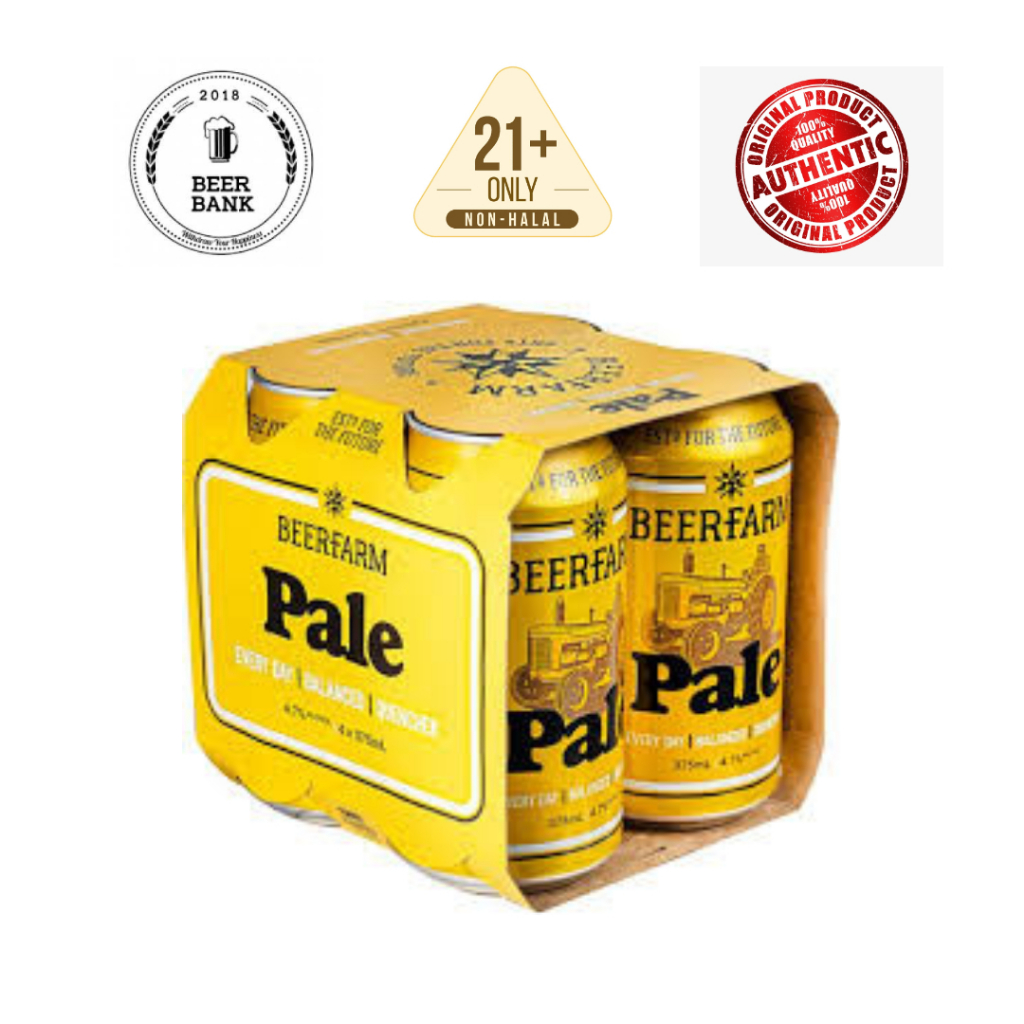 Beer Farm Pale Ale (4 x 375ml) | Shopee Malaysia