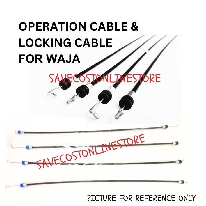 WAJA DOOR INNER LOCKING CABLE & WAJA OPERATING CABLE | Shopee Malaysia