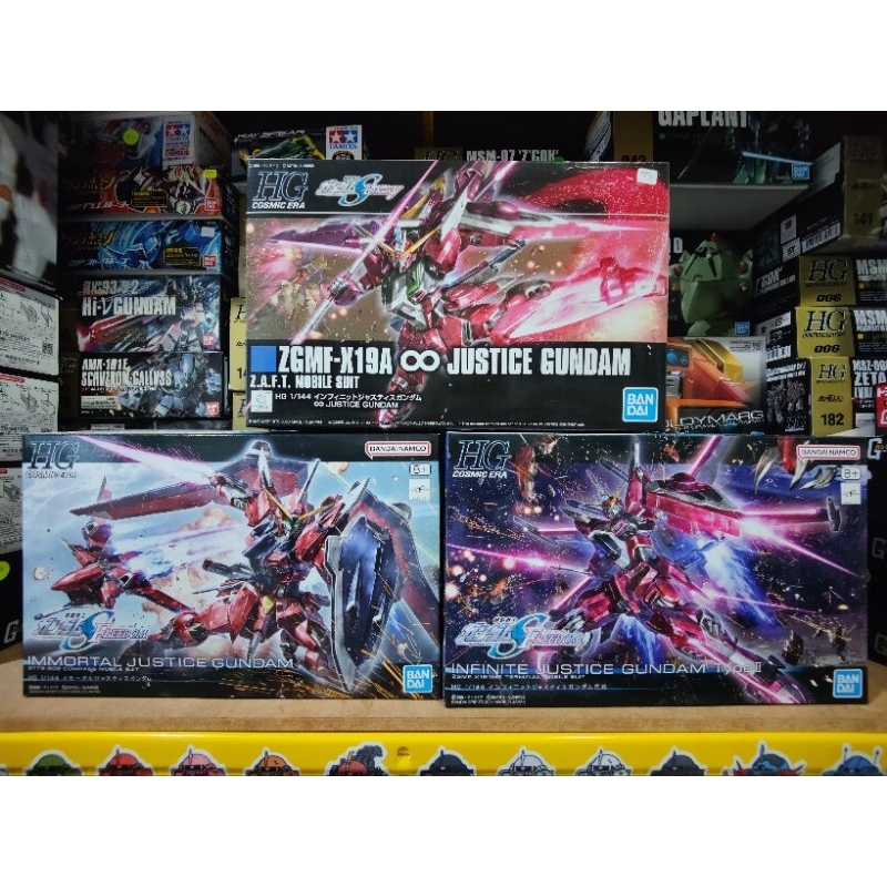BANDAI [READY STOCK] HG Infinite Justice Gundam Type II / Immortal ...