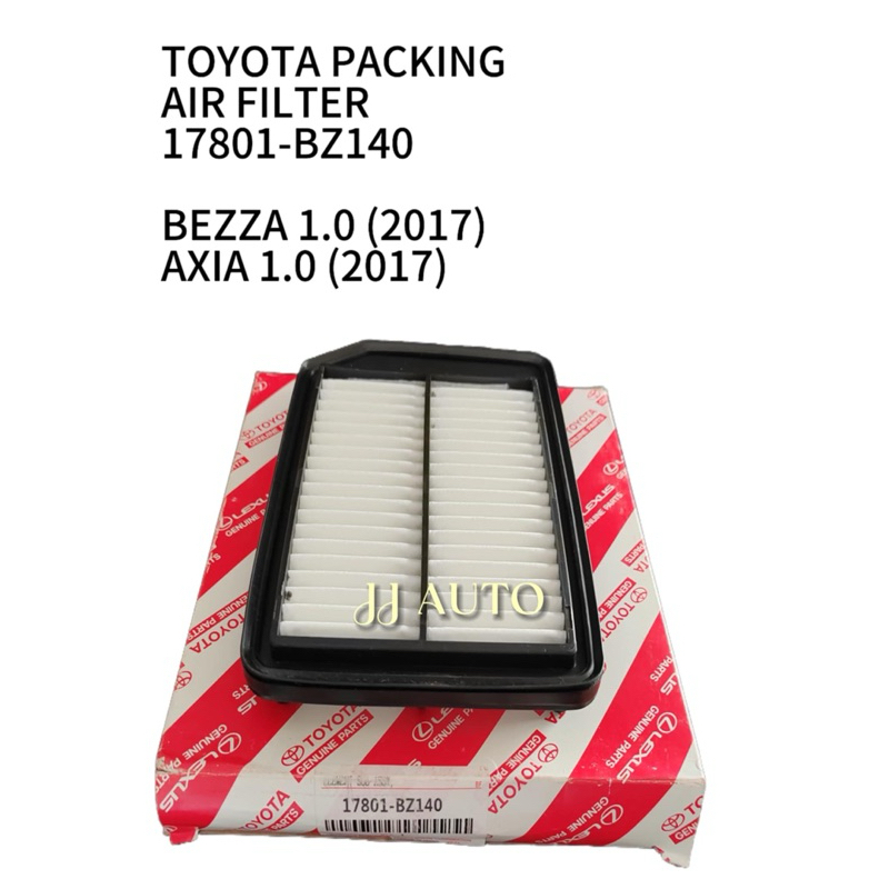 17801-BZ140 AIR FILTER - PERODUA AXIA/ BEZZA ENGINE FILTER ENGINE AIR ...