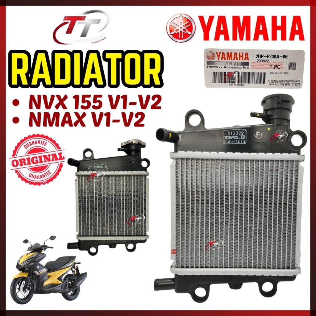 NMAX NVX 155 V1 V2 NVX155 AEROX Raditor Tangki Air Coolant Tank Koolant ...