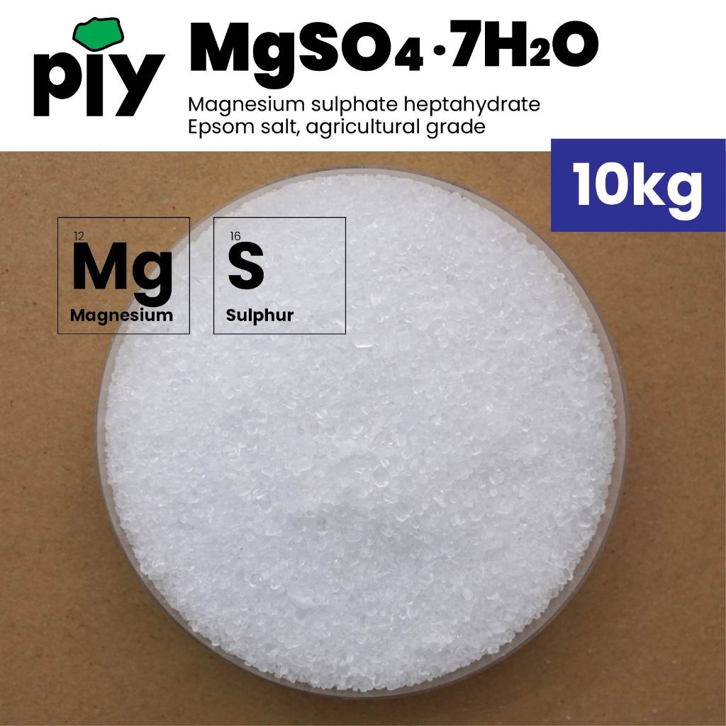 [10kg] Baja MGS Magnesium sulfat / Magnesium sulphate MgO16% | Epsom ...