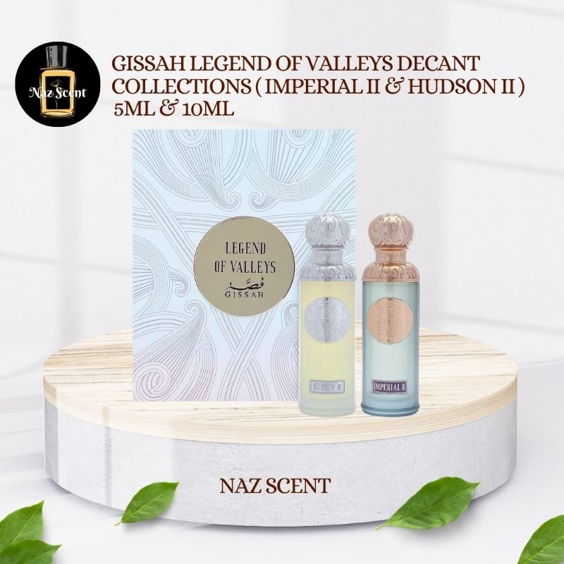 Gissah Legend Of Valleys Decant Collections ( Imperial II / Hudson II ) | Shopee Malaysia