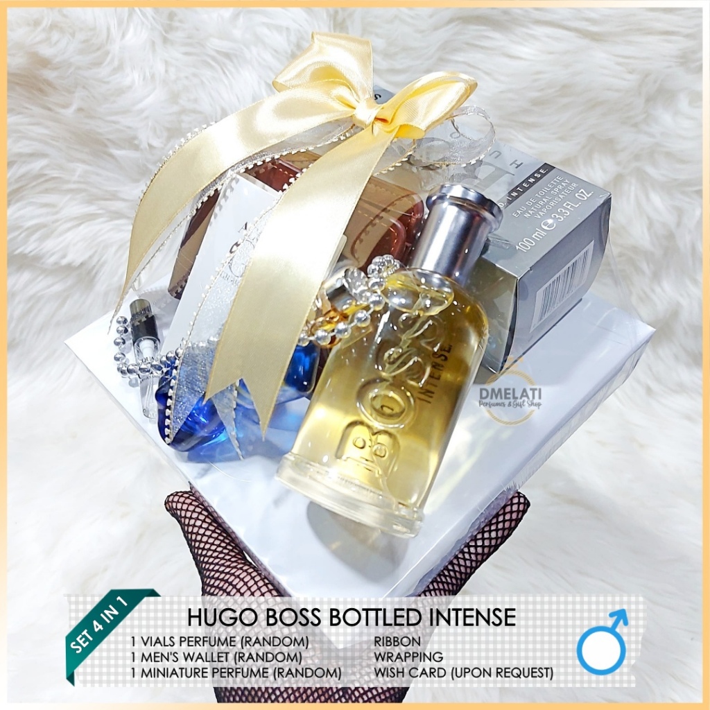 Perfume Gift Set for Men-HG Boss Bottled Intense | Shopee Malaysia