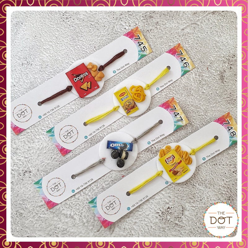 Minature Food Rakhi- Doritos/Maggi/Oreo/Lays | Shopee Malaysia
