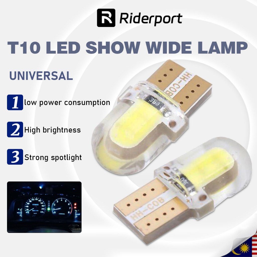Universal T10 Cob Silicone Led Bulb 3030 4SMD Car Mentol Persona Saga ...
