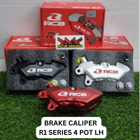 RACING BOY RCB BRAKE CALIPER 4 PISTON 4 POT 4POT R1 SERIES (LH) LEFT ...