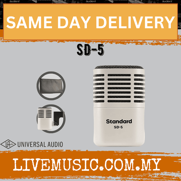 Universal Audio SD-5 Dynamic Microphone with Hemisphere Modeling ( SD5 / SD 5 ) | Shopee Malaysia