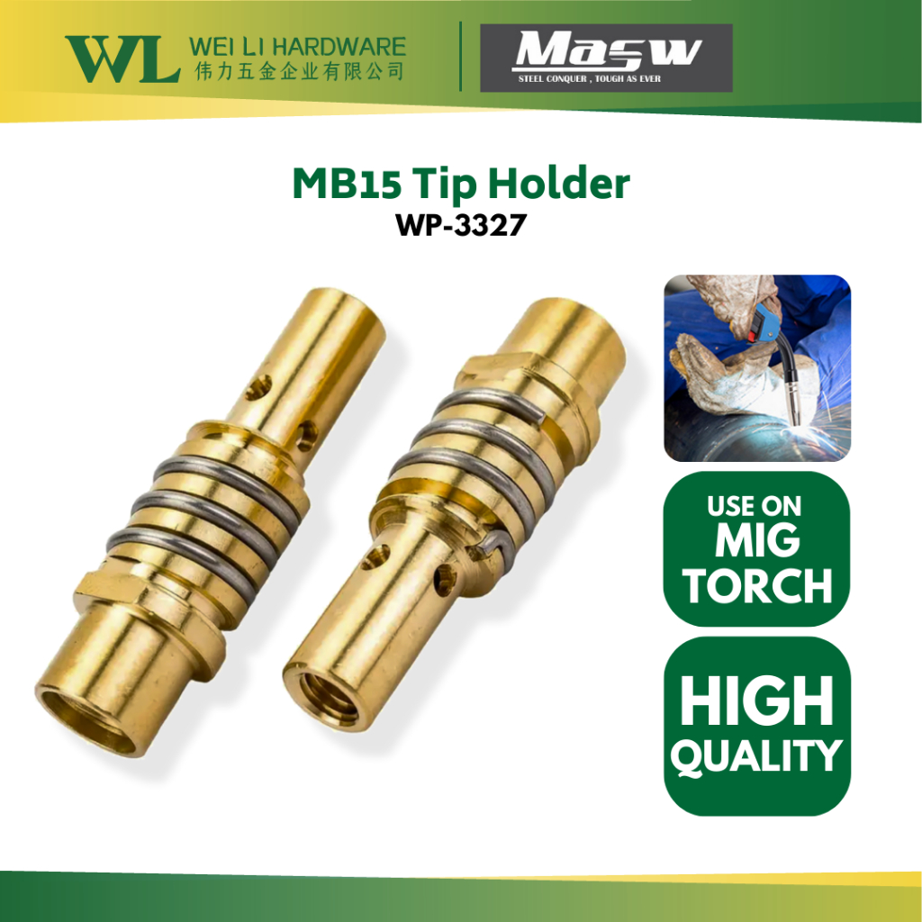MB15 Tip Holder (Spring Nozzle) for MIG Welding Torch / mig nozzle ...