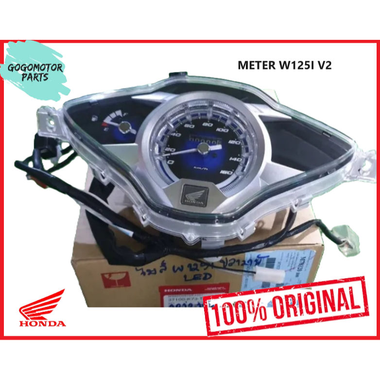 (100% ORIGINAL) HONDA WAVE125i V2 METER ASSY // 37100-K73-M61 ...