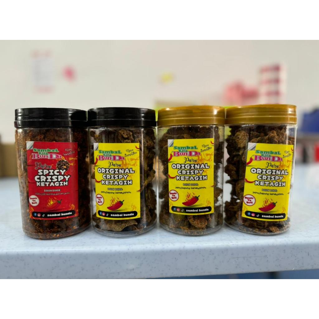4 BOTOL COMBO C = 3 PARU CRISPY ORIGINAL + 1 PARU CRISPY SPICY by ...