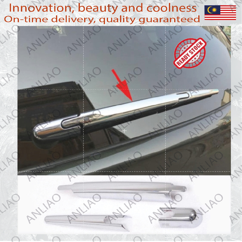 CAR Rear Window Wiper Chrome Cover alza viva myvi exora | Shopee Malaysia