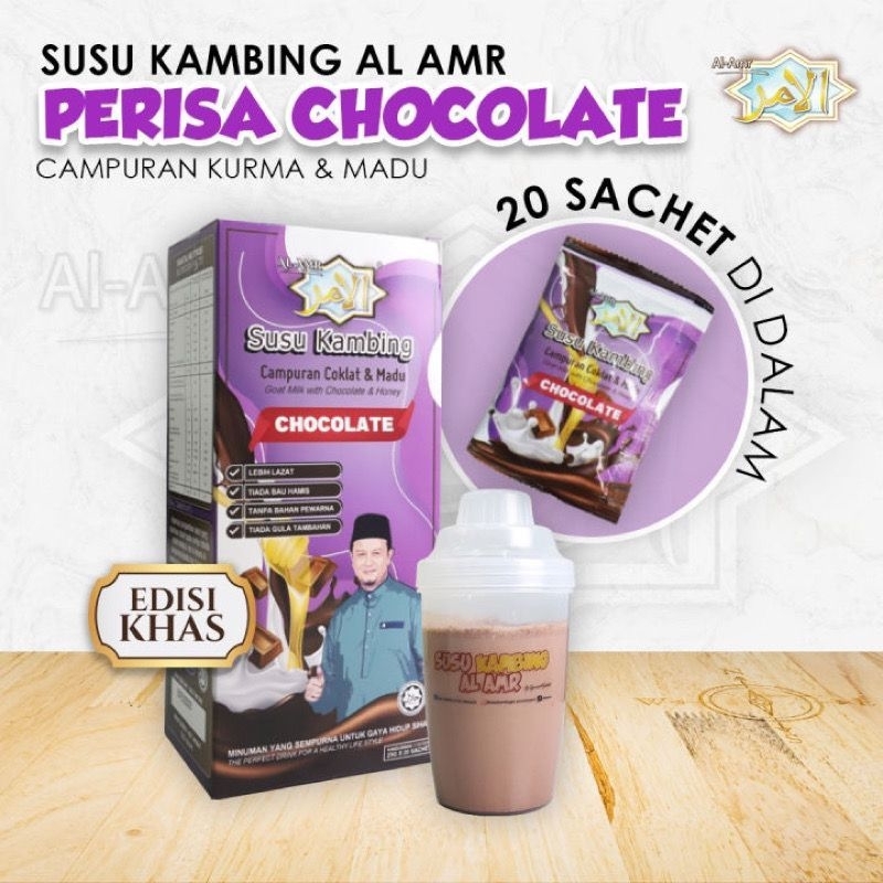 Susu Kambing AL-AMR Chocolate | Shopee Malaysia