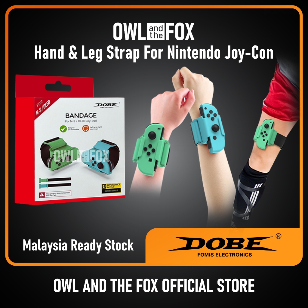 DOBE Nintendo Switch OLED V1V2 Bandage Joycon Hand Leg Strap Adjustable ...