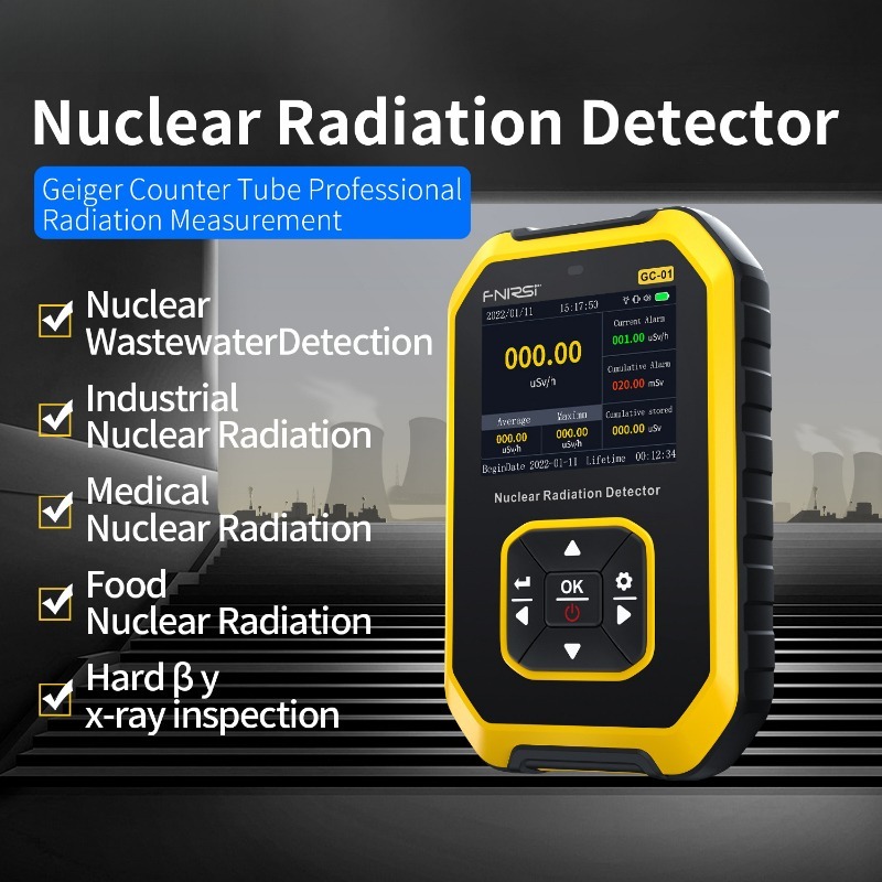 Nuclear radiation detector Nuclear waste water alarm Nuclear pollution ...