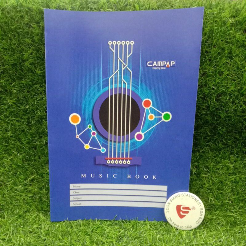 🎉READY STOCK IN MALAYSIA🎉Campap A4 Music Book 70gsm 40pages (CA 3522 ...